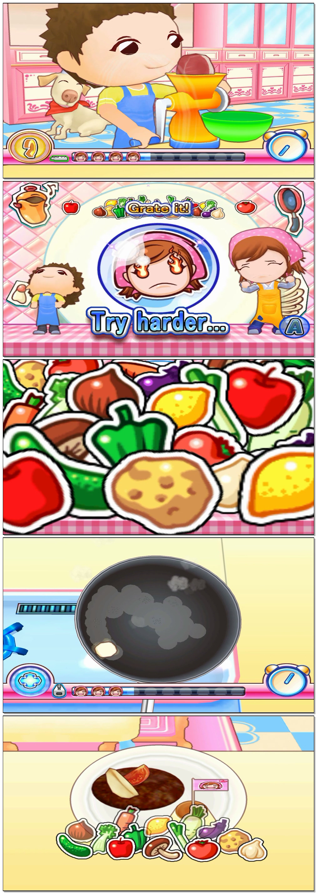 닌텐도 WII - 쿠킹마마 World Kitchen 저장 - 파일썬