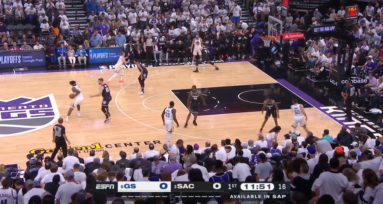 [NBA PO WC 1R G1] 새크라멘토 vs 골든스테이트 230416 저장 - 파일썬