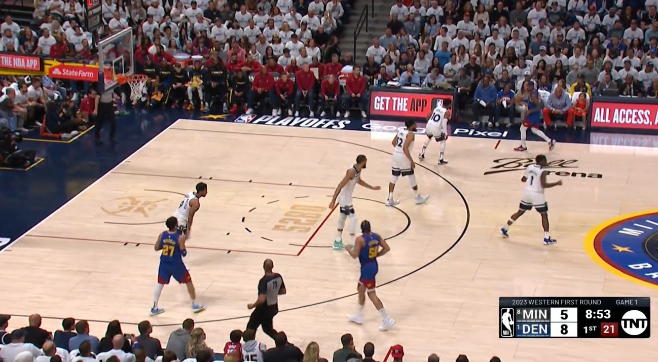 [NBA PO WC R1 G1] 덴버 vs 미네소타 230417 저장 - 파일썬