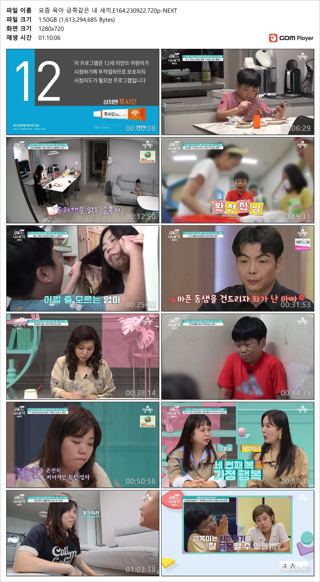 요즘 육아 금쪽같은 내 새끼.E164.230922.720p-NEXT 저장 - 파일썬
