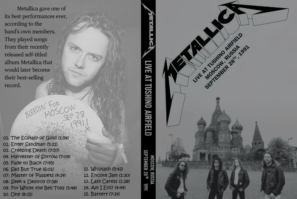 [공연실황][Remastered] 1991 Metallica Live in Moscow - Monster of Rock 저장 - 파일썬