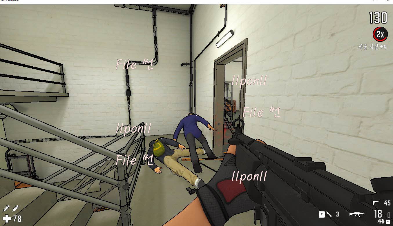 [액션ll] RIC0 L0ndon 한글 FPS 11 저장 - 파일썬