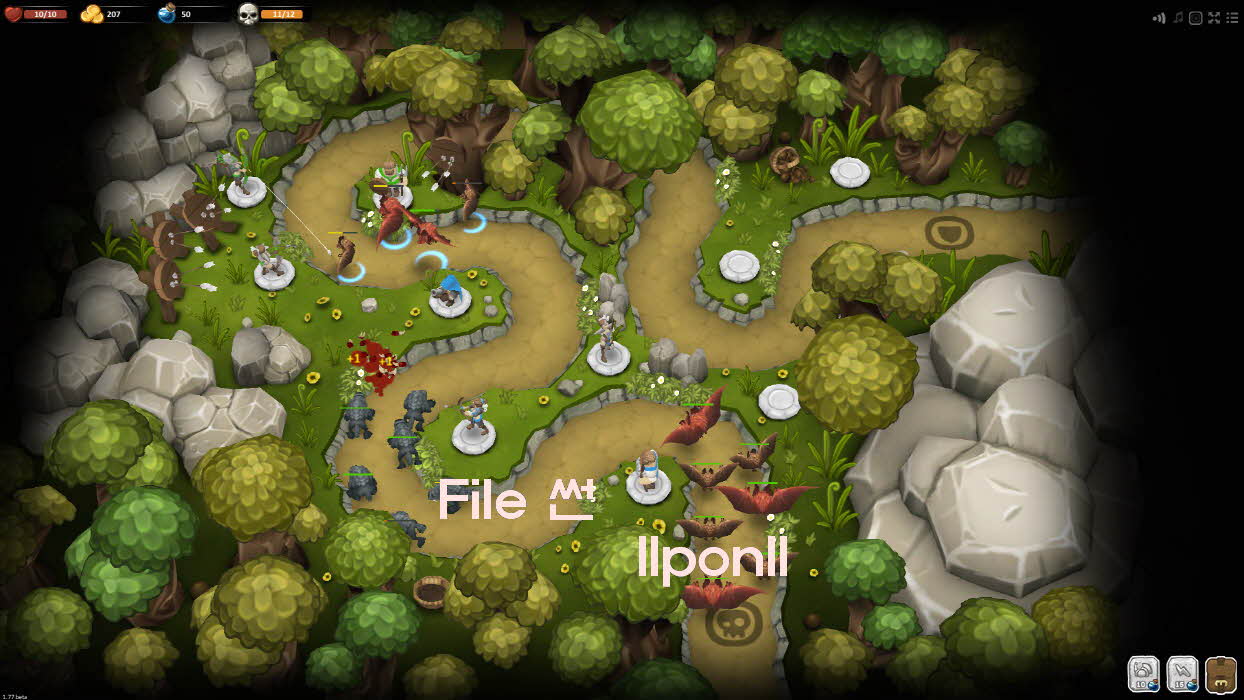 [전략12] Warstone TD 한글 디펜스 저장 - 파일썬