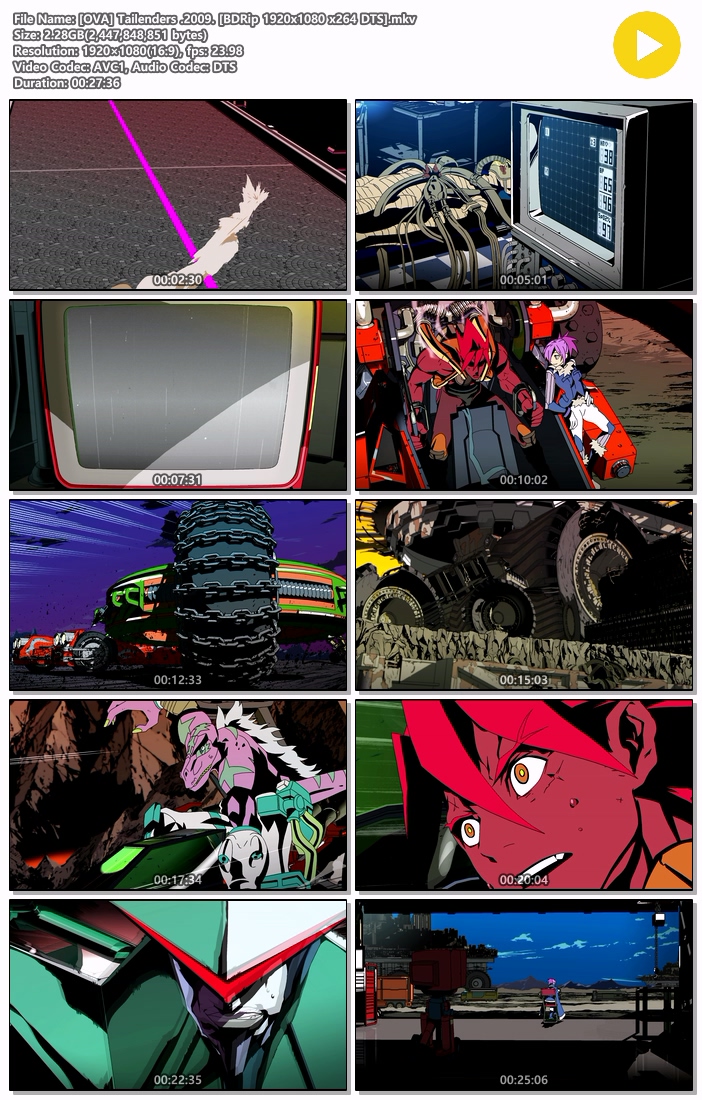 [인생] 대지의 낙오자들 - 테일엔더즈 [OVA] -레이싱 SF 액션- 저장 - 파일썬