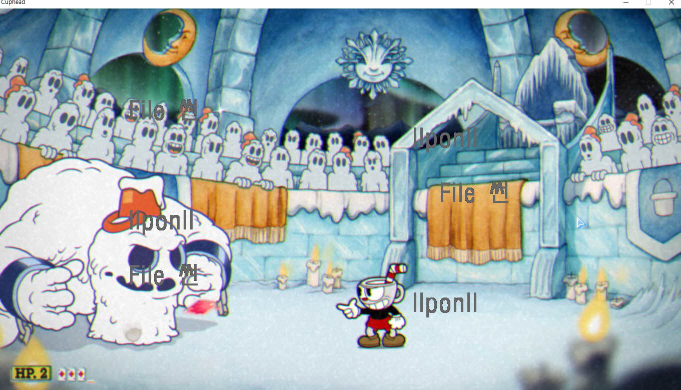 [액션ll] 11 컵 머리 한글 횡스크롤 슈팅 DLC 저장 - 파일썬