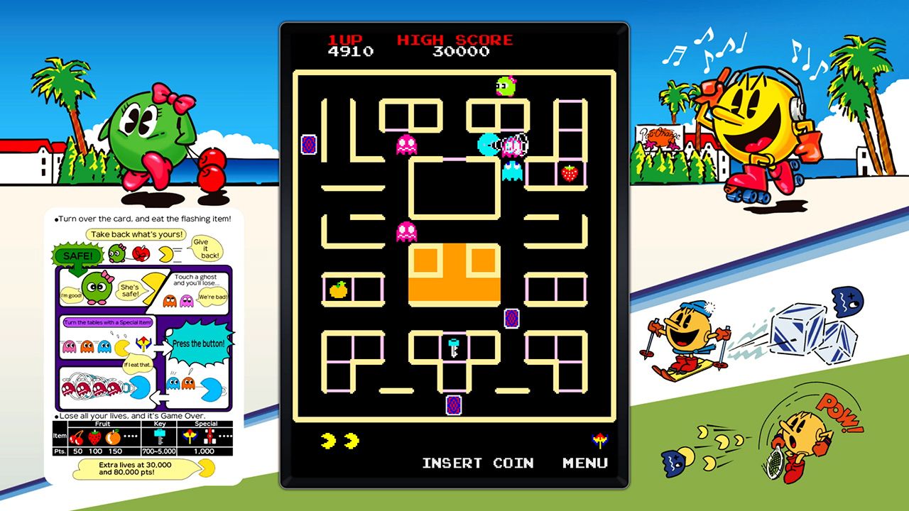 [NSW] 팩맨 뮤지엄 플러스 (PAC-MAN MUSEUM+) 저장 - 파일썬
