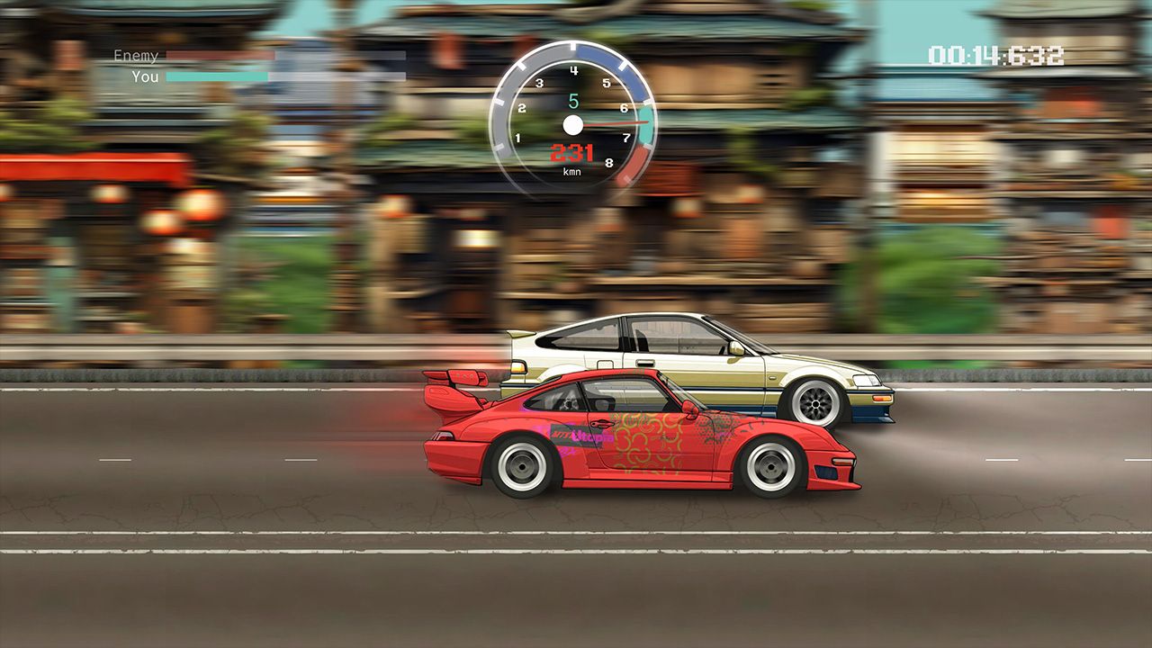 [NSW] JDM 픽셀 스트리트 카 레이싱 (JDM Pixel Street Car Racing) 저장 - 파일썬