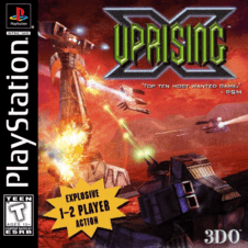 플레이스태이션1 게임CD Uprising X (USA) 저장 - 파일썬