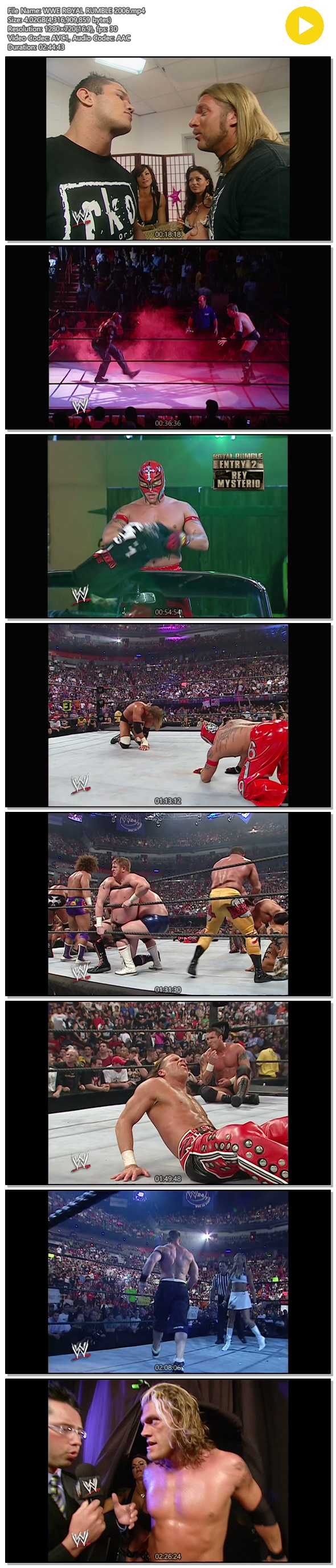 [WWE PPV] WWE 로얄럼블 ROYAL RUMBLE 2006.mp4 저장 - 파일썬